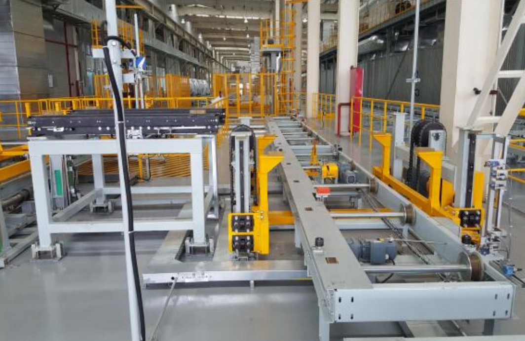 High Speed Roller Bed Conveyor System
